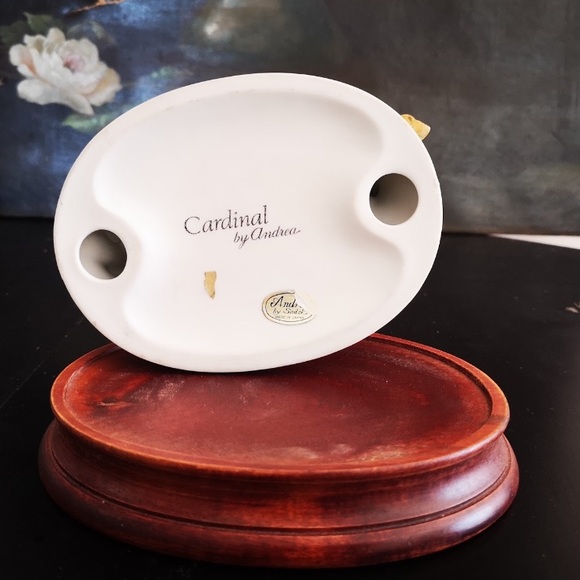 Accents | Vintage Porcelain Figurine Of Cardinal Bird | Poshmark